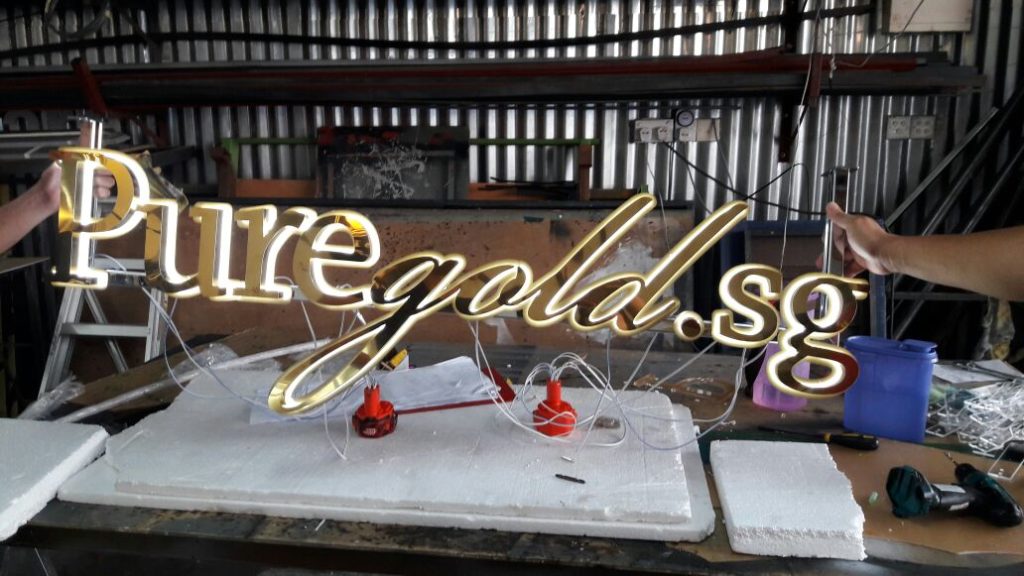 Puregold | Singapore Signage Supplier, Signboard Maker, LED Neon Signage