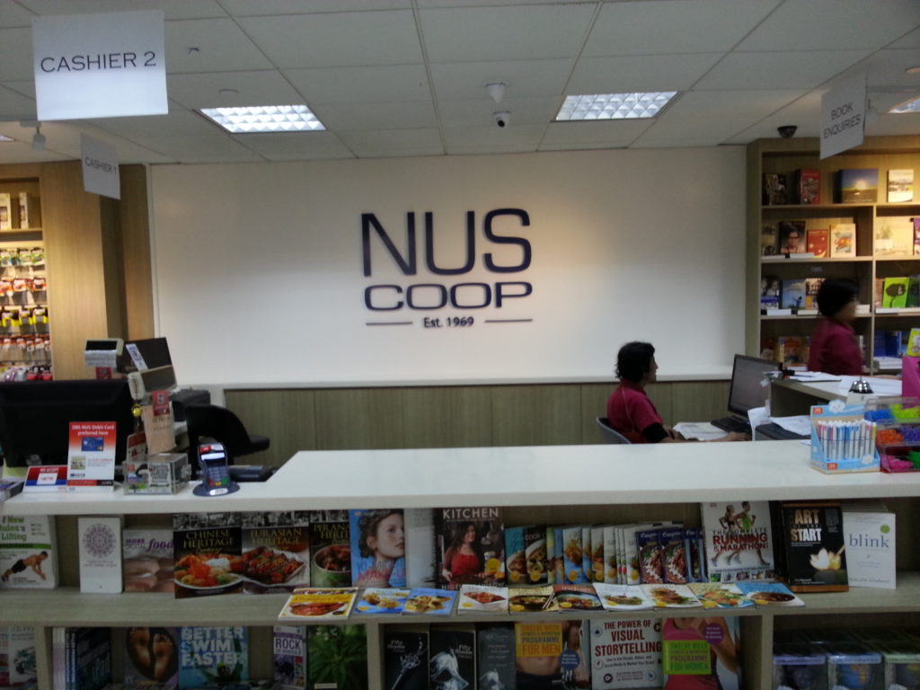 NUS Coop | Singapore Signage Supplier, Signboard Maker, LED Neon Signage