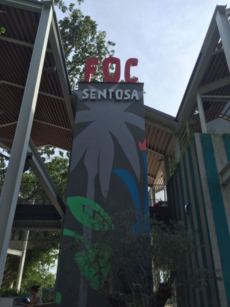 FOC Sentosa | Singapore Signage Supplier, Signboard Maker, LED Neon Signage
